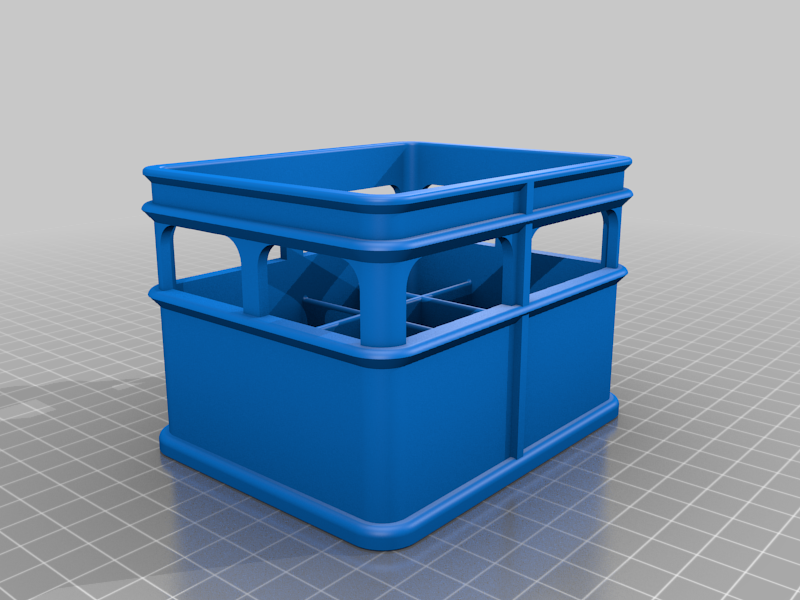 🔋 21700 Battery Beer Crate・Free 3D File for ・Cults