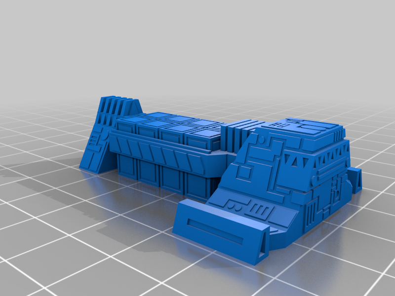 🚀 Easyprint spaceship SWU U1/U2 Cargo・文件用于 免费 STL ・Cults