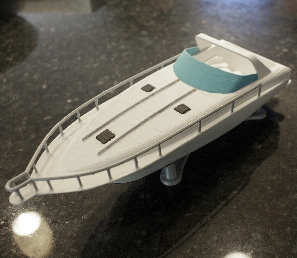 🛥️ Sea Ray Sundancer 500 Yacht UPDATED・Free 3D File for ・Cults