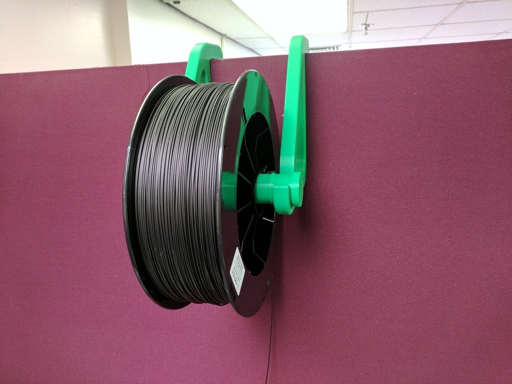 Free 3D file Large Spool Hanger for Office Cubicle 🏢 ・3D printer model ...