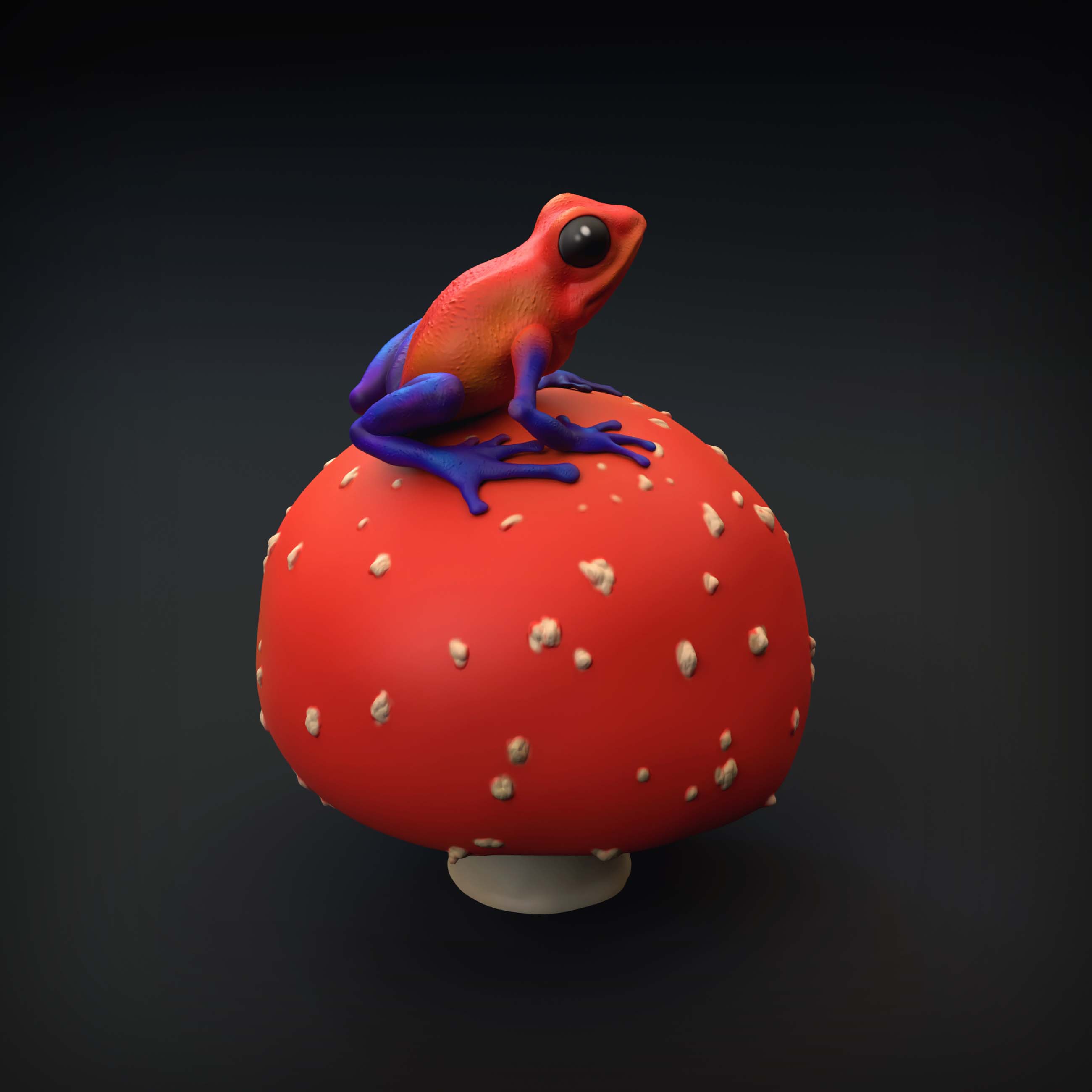 3D file Dart Frog 🎯 ・3D printable model to download・Cults