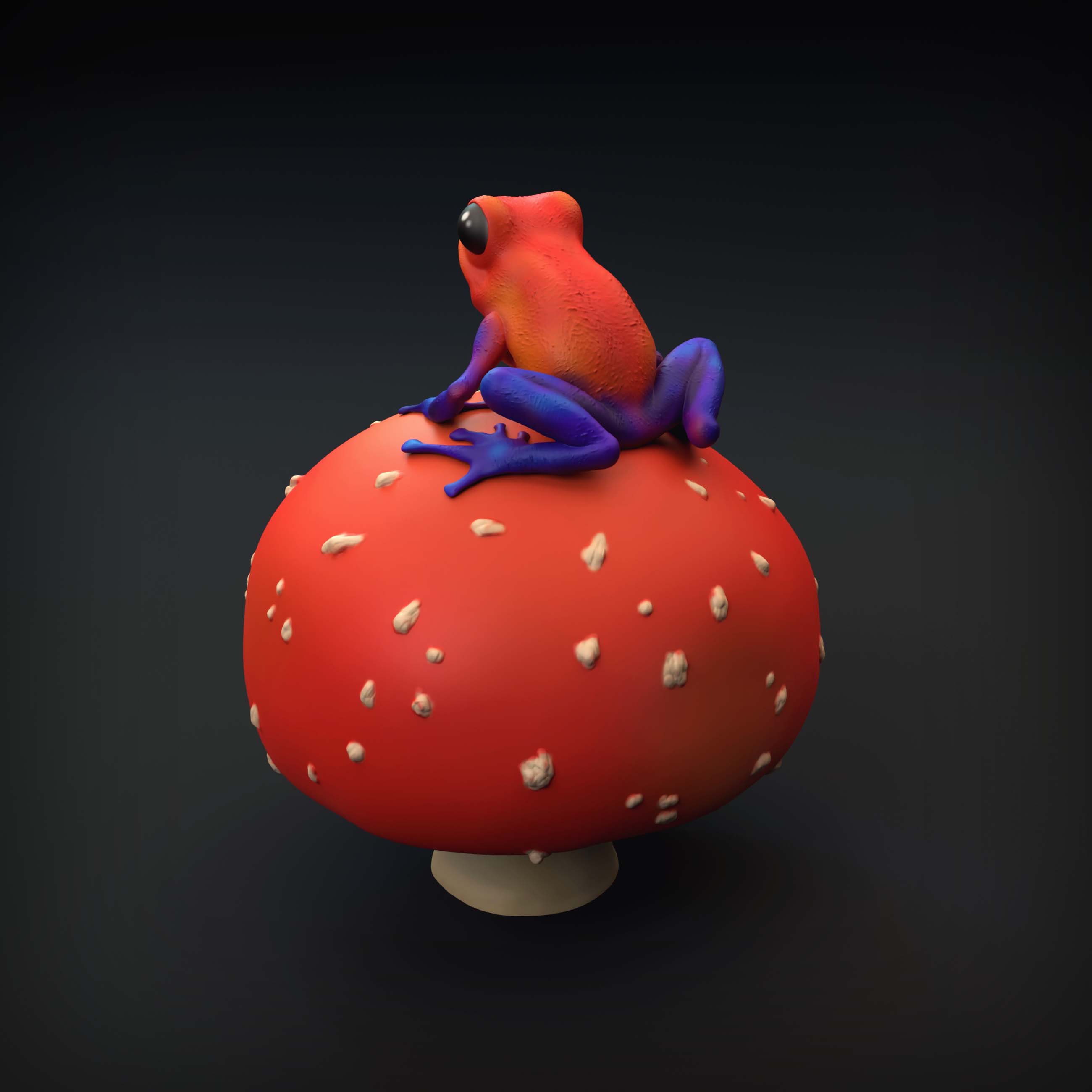 3D file Dart Frog 🎯 ・3D printable model to download・Cults