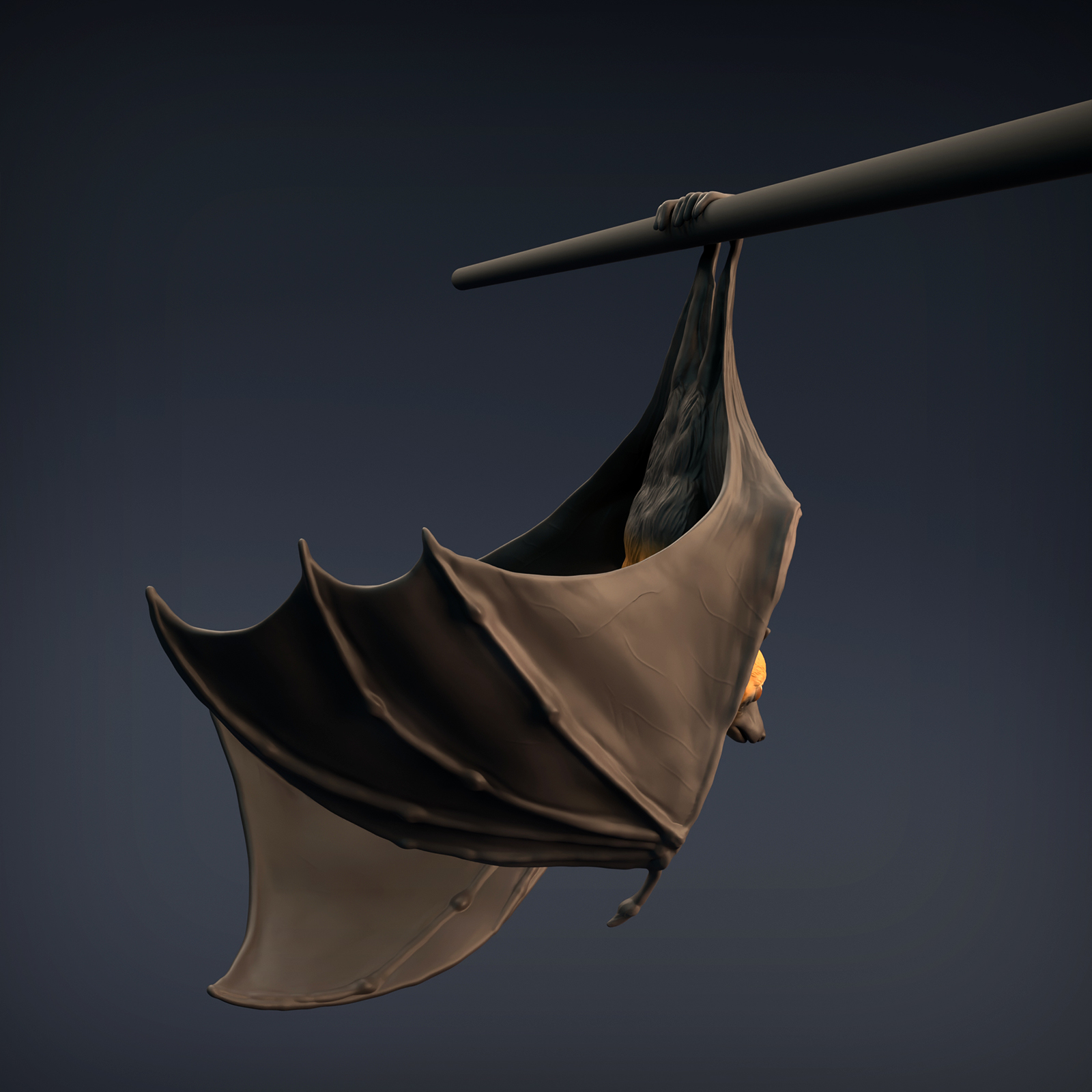 🦊 Flying Fox - Fruit Bat・ 3D File for ・Cults