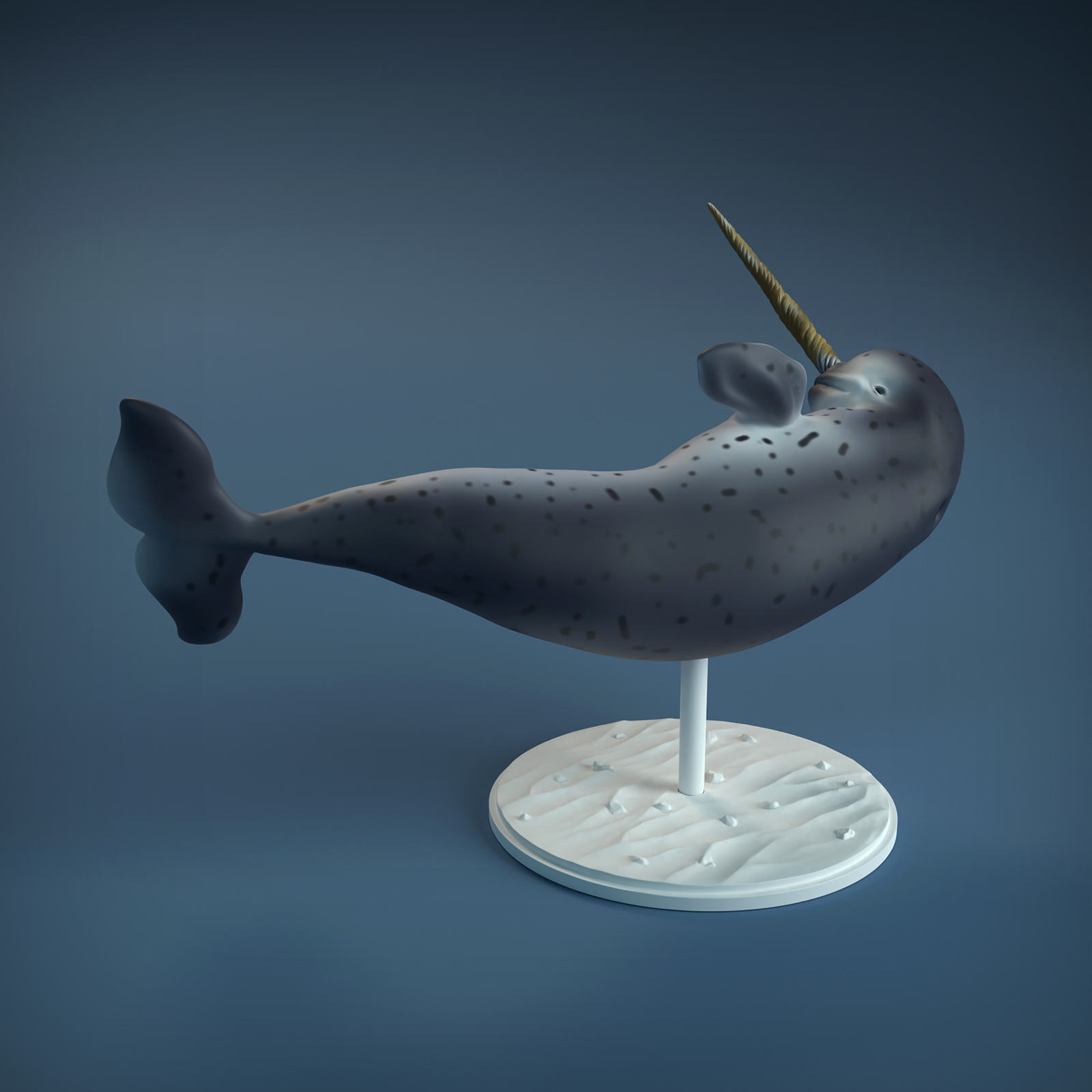 🐳 Narwal・ 3D File for ・Cults