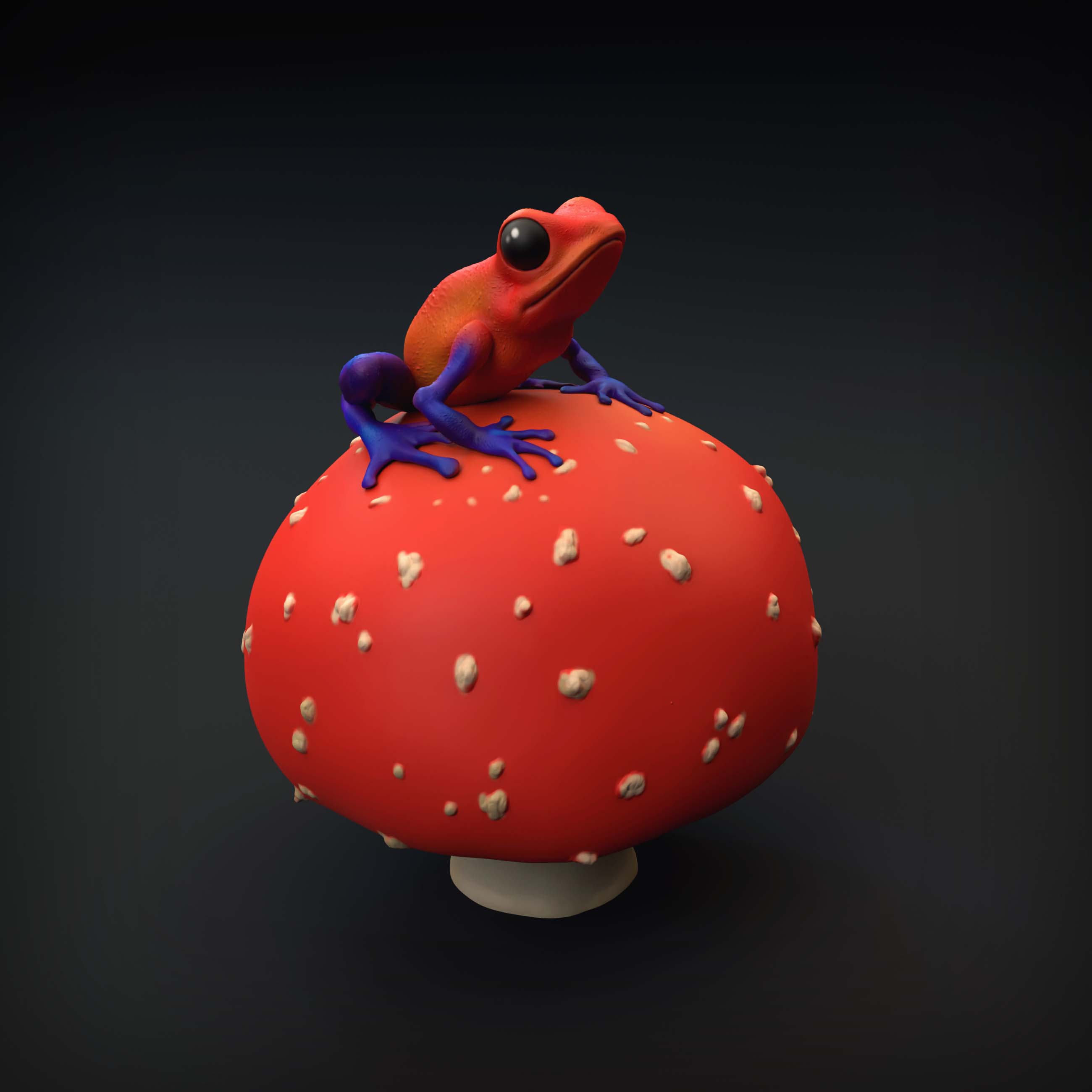 3D file Dart Frog 🎯 ・3D printable model to download・Cults