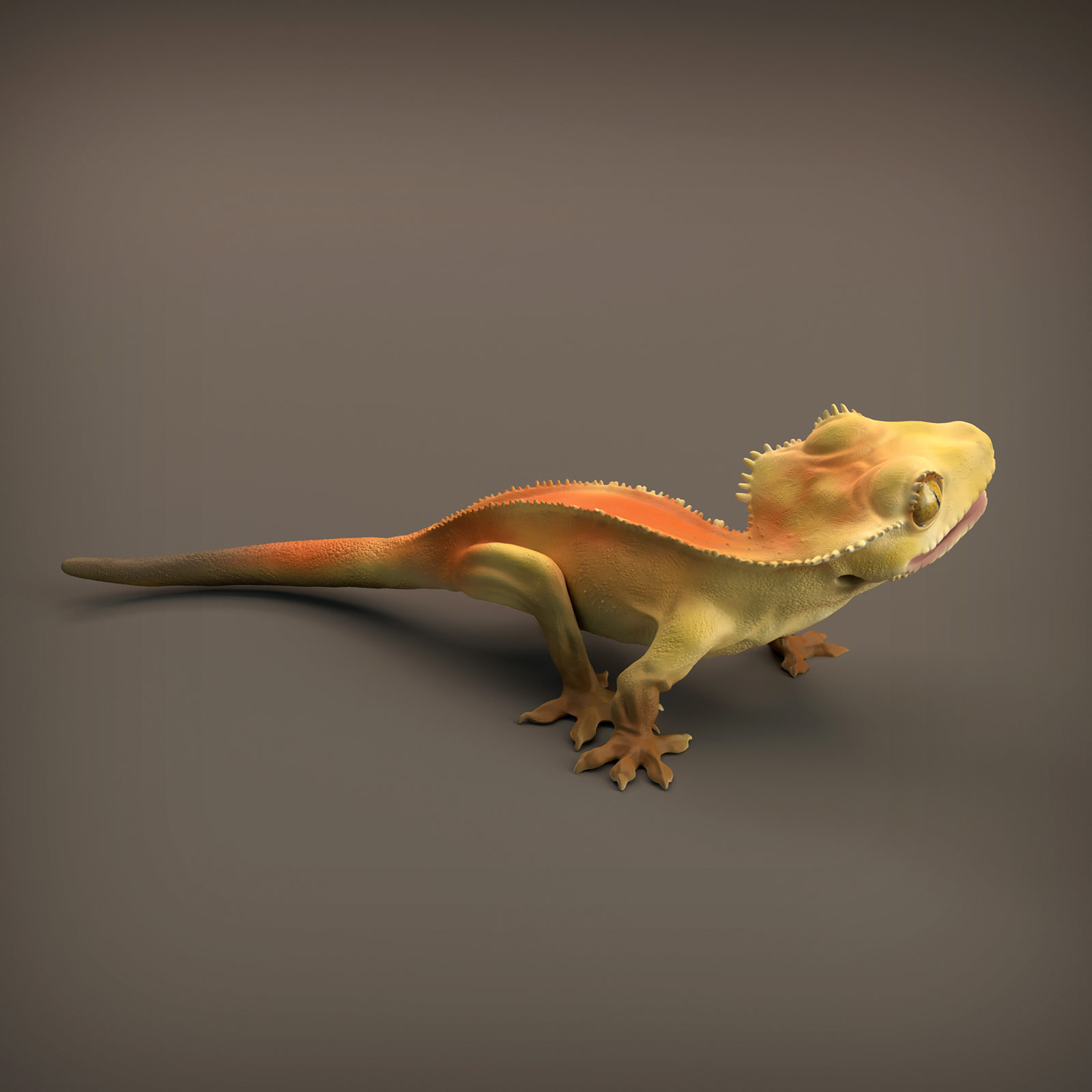 🦎 Crested Gecko・ 3D File for ・Cults