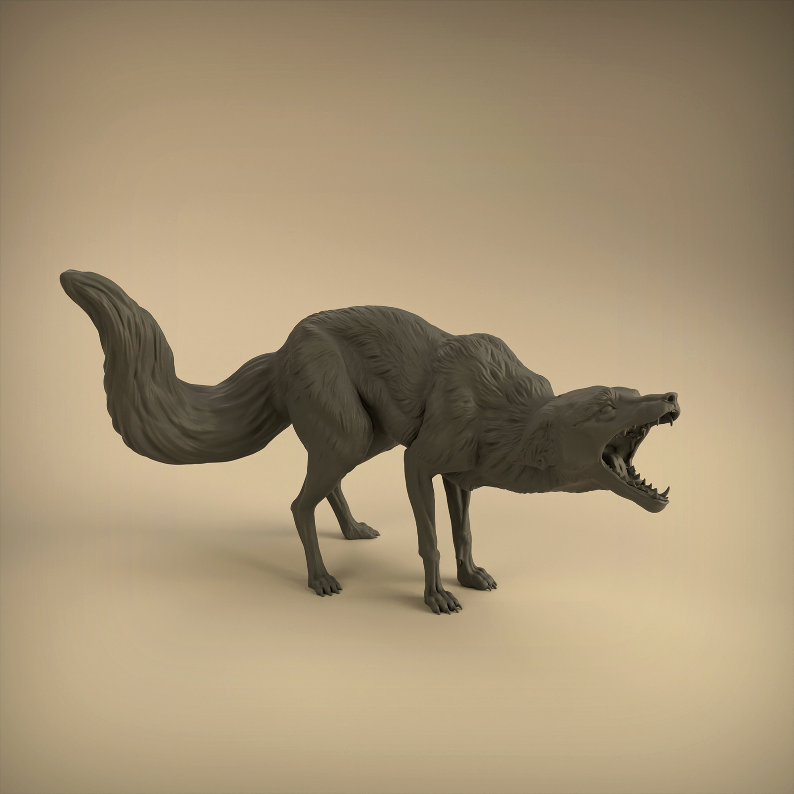 🦊 Red Fox・ 3D File for ・Cults