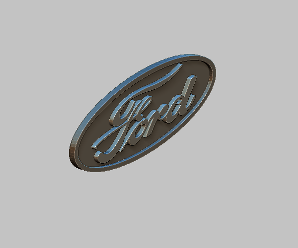 STL file LOGO CAR FORD STL FILE 🚗 (OBJ)・3D printer design to download・Cults
