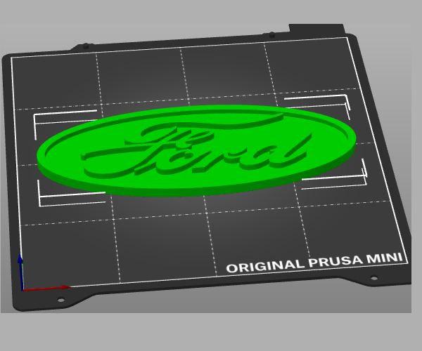 STL file LOGO CAR FORD STL FILE 🚗 (OBJ)・3D printer design to download・Cults