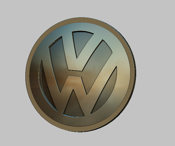 🚗 logo car volkswagen STL file・ STL File for ・Cults