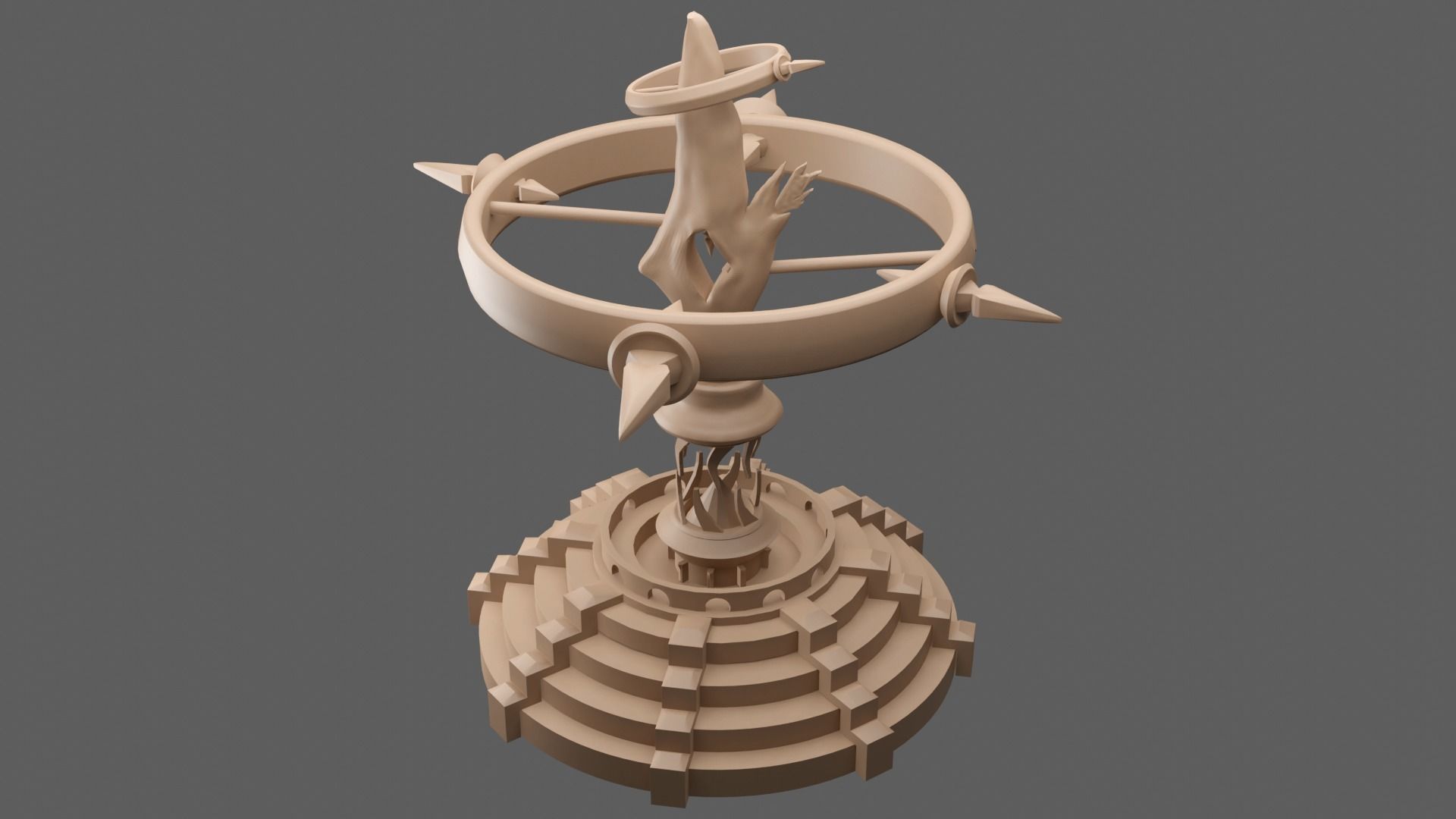 🔮 Final Fantasy Aetheryte Crystal printable・ STL File for ・Cults