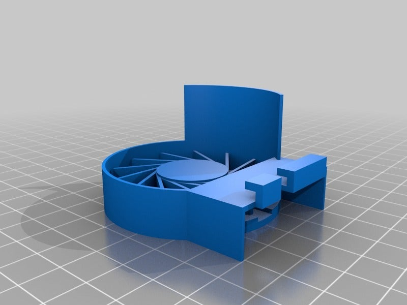 Free STL file PP3DP UP Mini Extruder Fan ⬆️ (STEP)・3D printer design to ...