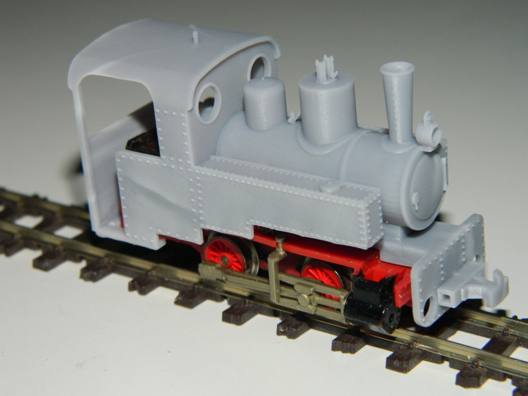 Fichier STL locomotive 020 Decauville 6t5 HOe, OO9, OOn3 🚂 ・Objet ...
