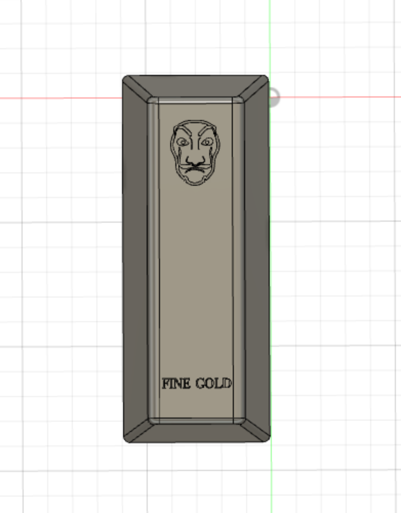 Free STL file the gold ingot paper house 🏠 ・3D print model to download ...