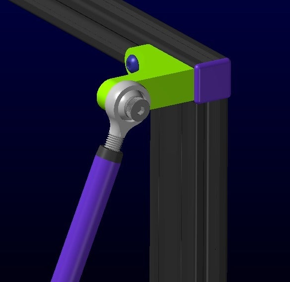 Free STL file CR-10 Frame Bracing - No -Z- Travel Loss Design 🖼️ ・3D ...