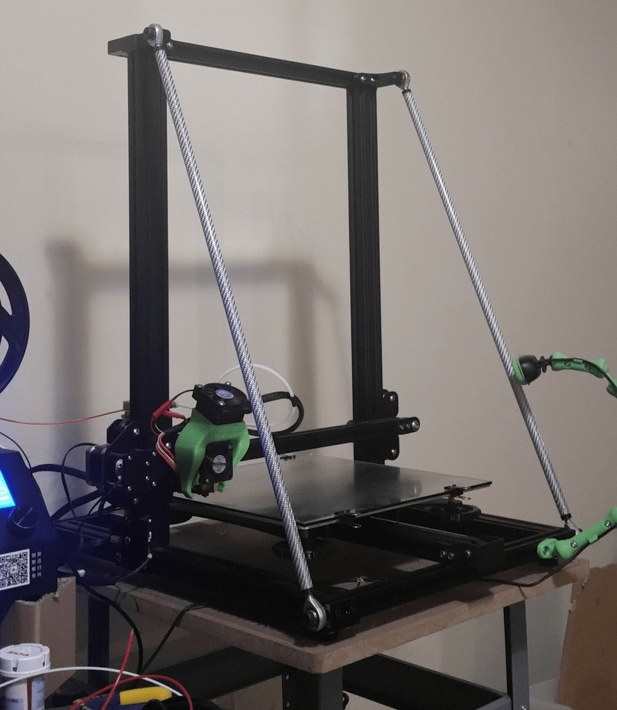 Free STL file CR-10 Frame Bracing - No -Z- Travel Loss Design 🖼️ ・3D ...