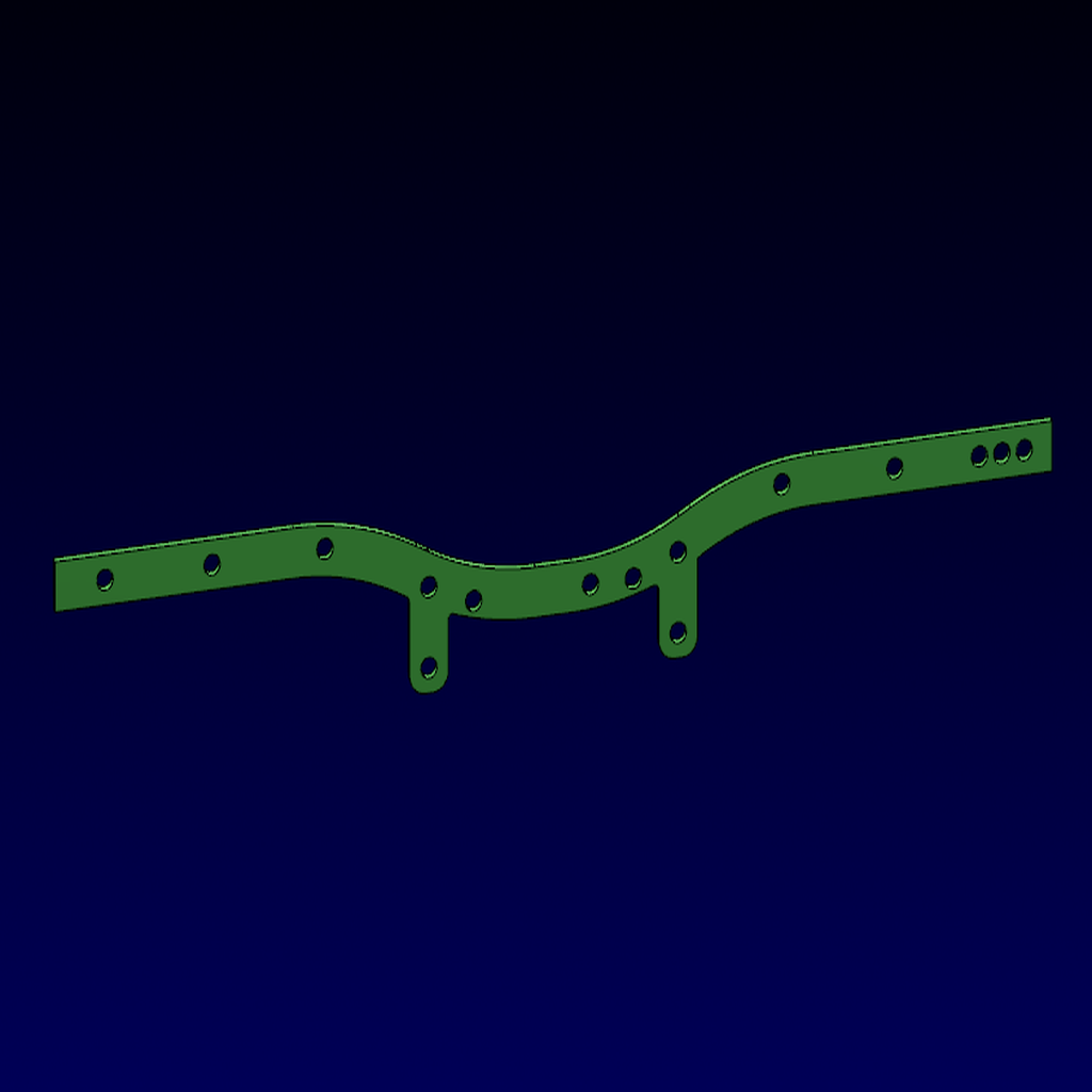 🖼️ WPL C14/C24 OEM Frame Rail - 2 Versions・Free STL File for ・Cults