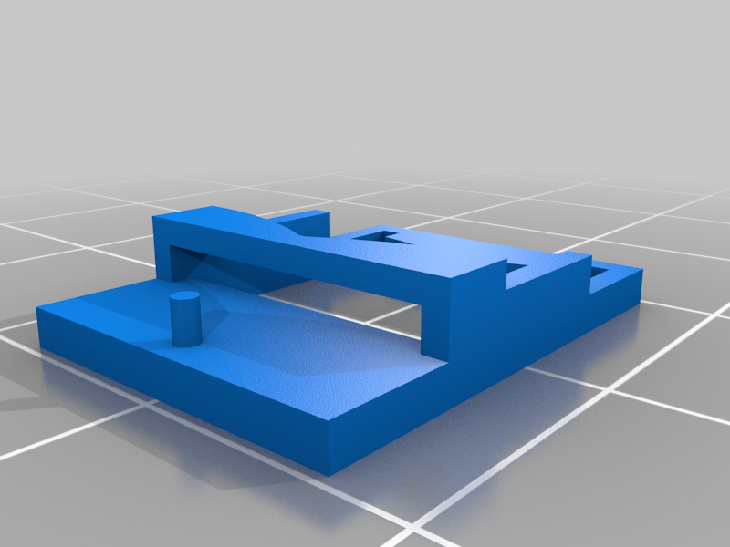 👽 PORTAGANCIO NEM 362 H0 - NEM 362 H0 coupling support・ STL File for 3D ...