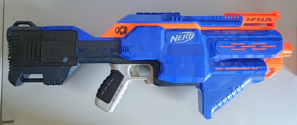🔋 Nerf Infinus battery cover・Free 3D File for ・Cults
