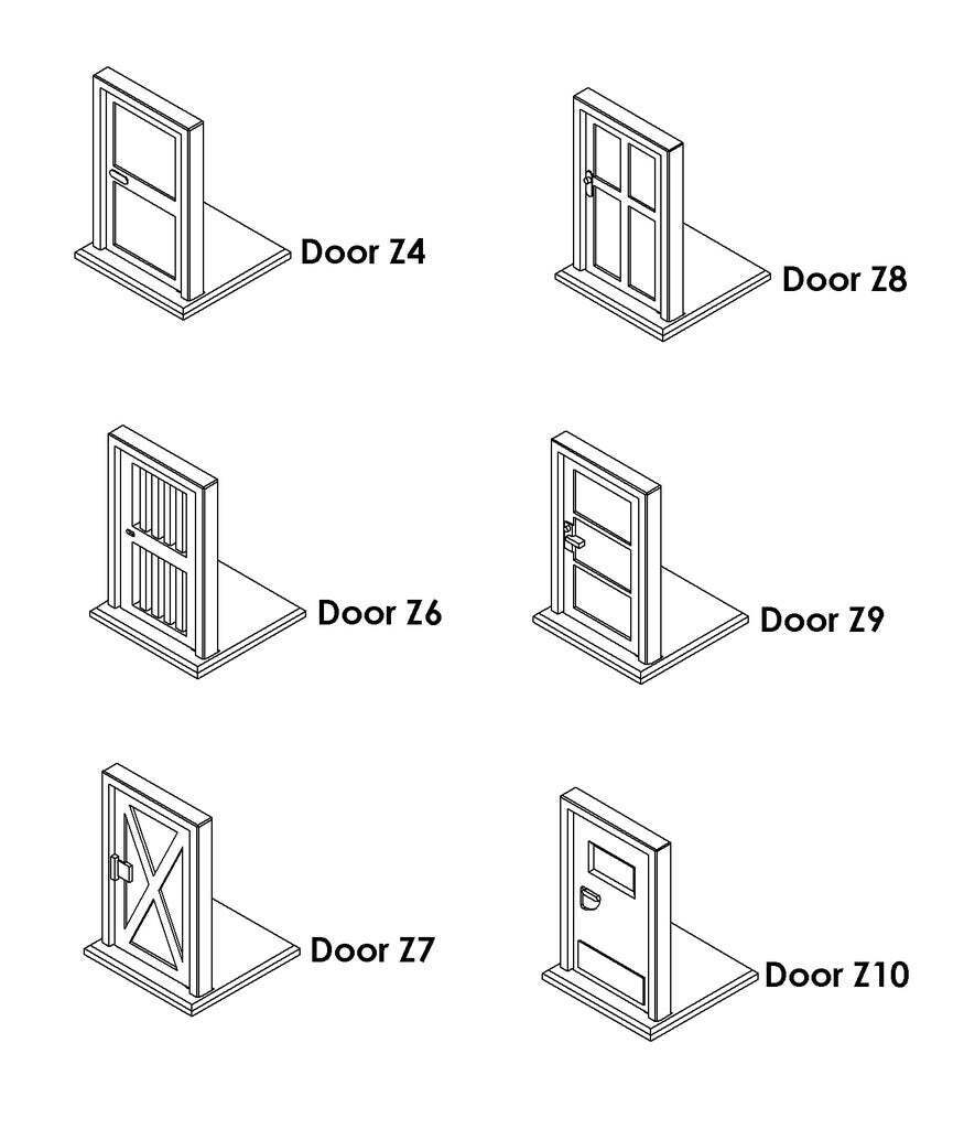 Free STL file 28mm Modern Doors 🚪 ・3D print model to download・Cults