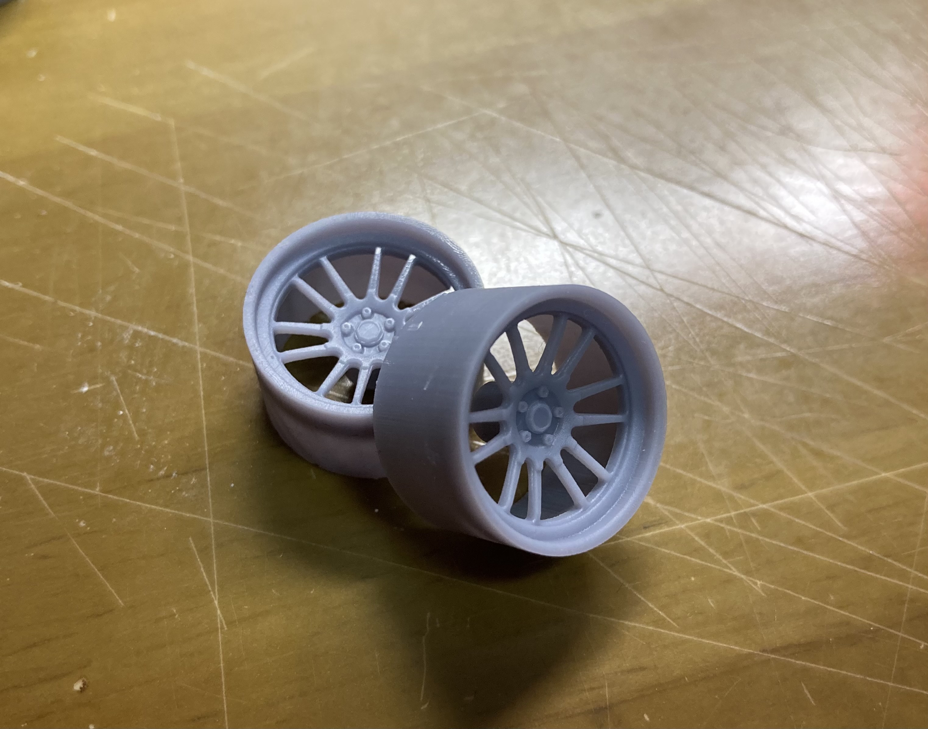 STL file 1/24 COSMIS 206Rtype Wheel 🛞 ・Design to download and 3D print ...