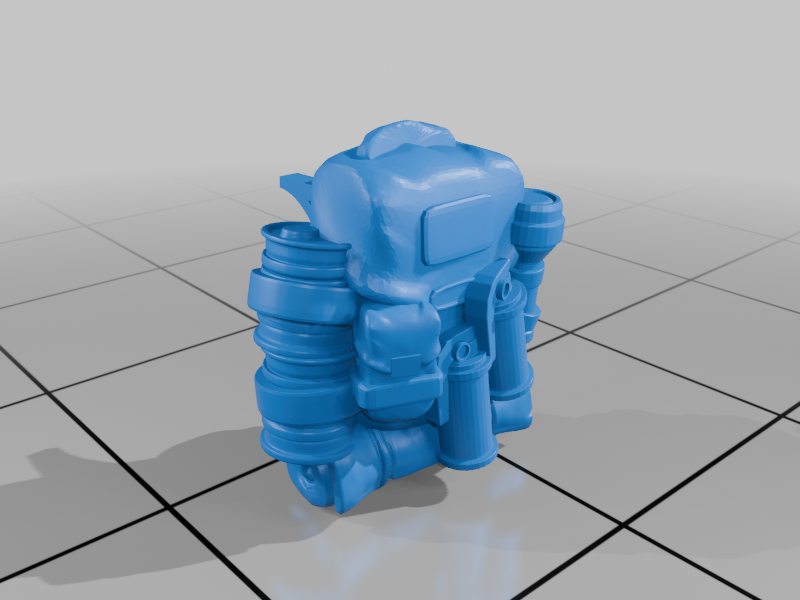 🆓 Warsystem Sacks/Backpack Free set 01・Free STL File for 3D printing・Cults