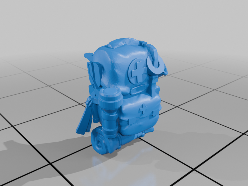 🆓 Warsystem Sacks/Backpack Free set 01・Free STL File for 3D printing・Cults