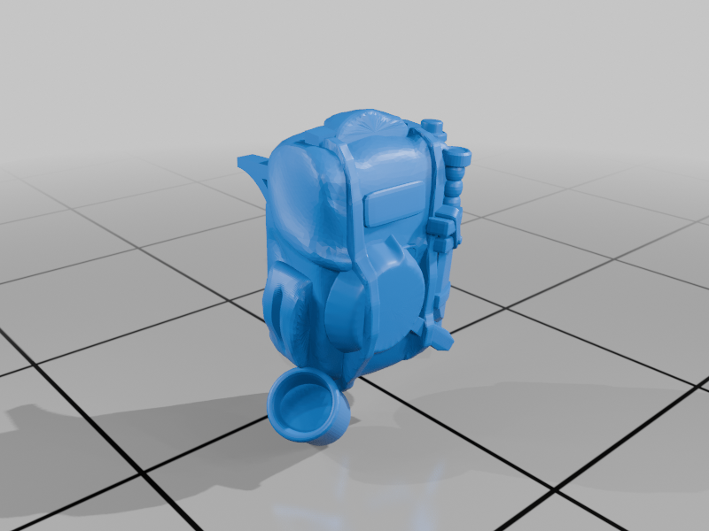 🆓 Warsystem Sacks/Backpack Free set 01・Free STL File for 3D printing・Cults