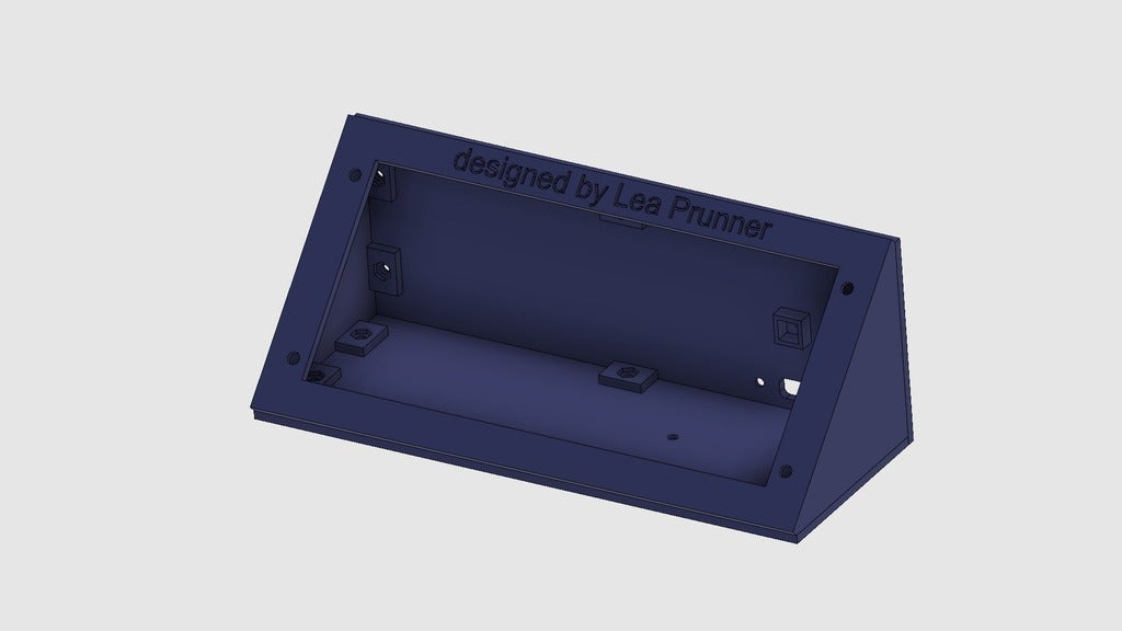 Free STL file Housing for Morphing Digital Clock by Harifun 🕰️ (DXF)・3D ...