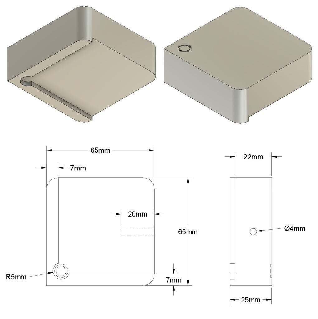 Free STL file Shapeoko 3-Axis Touch Probe 💭 (STEP)・3D print design to ...