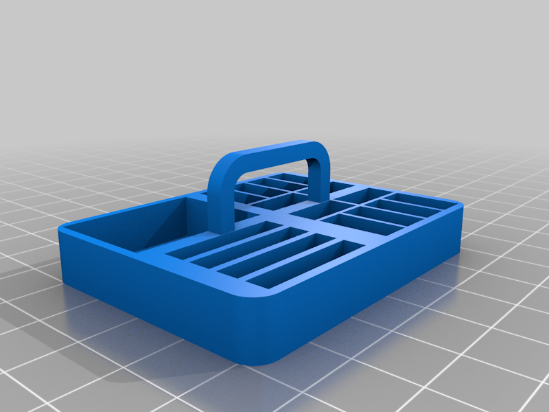 🍺 Beer Crate Battery Shelf and CR2032・Free STL File for ・Cults