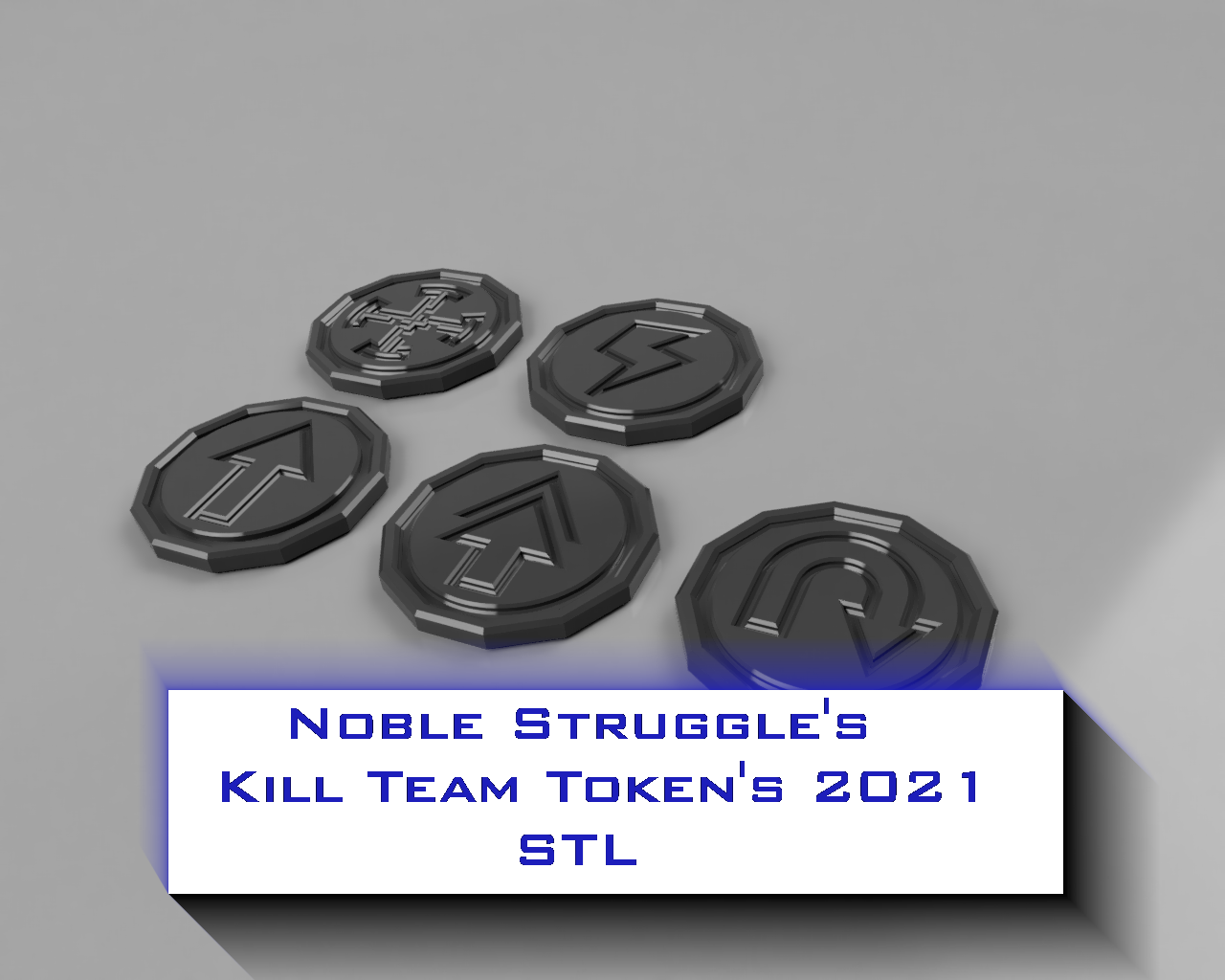 STL file Noble's Kill Team 2.0 Tokens ⚔ ・3D printer design to download ...