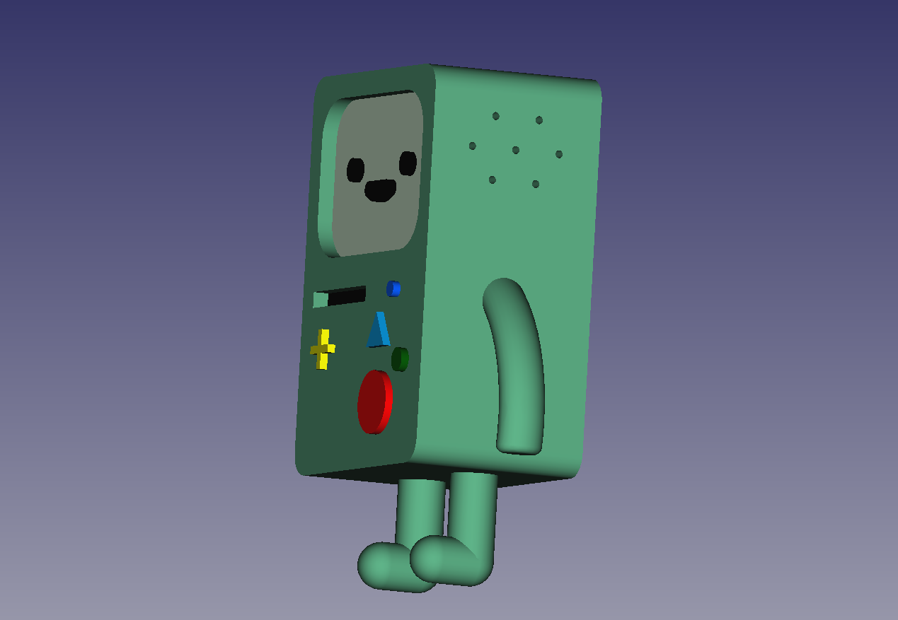Free STL file BMO 🎨 ・3D print design to download・Cults