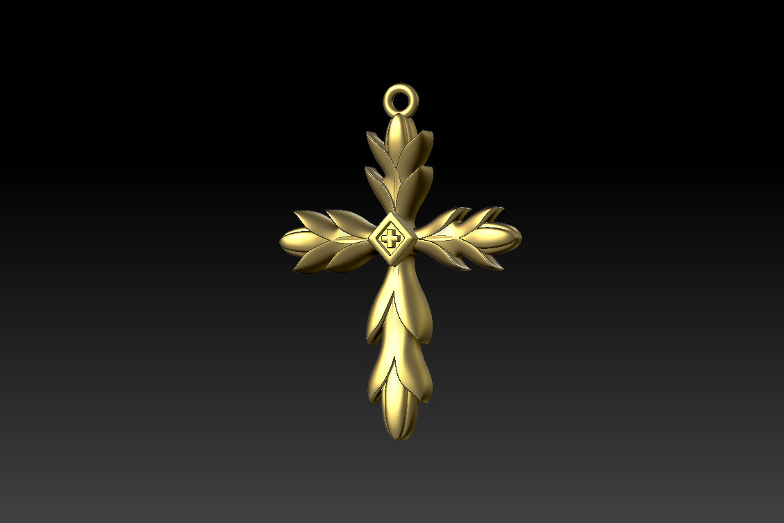 STL file Punk Cross Pendant A ・3D printer model to download・Cults