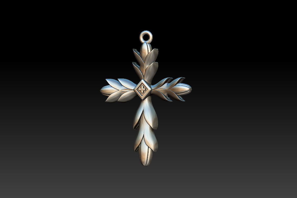 STL file Punk Cross Pendant A ・3D printer model to download・Cults