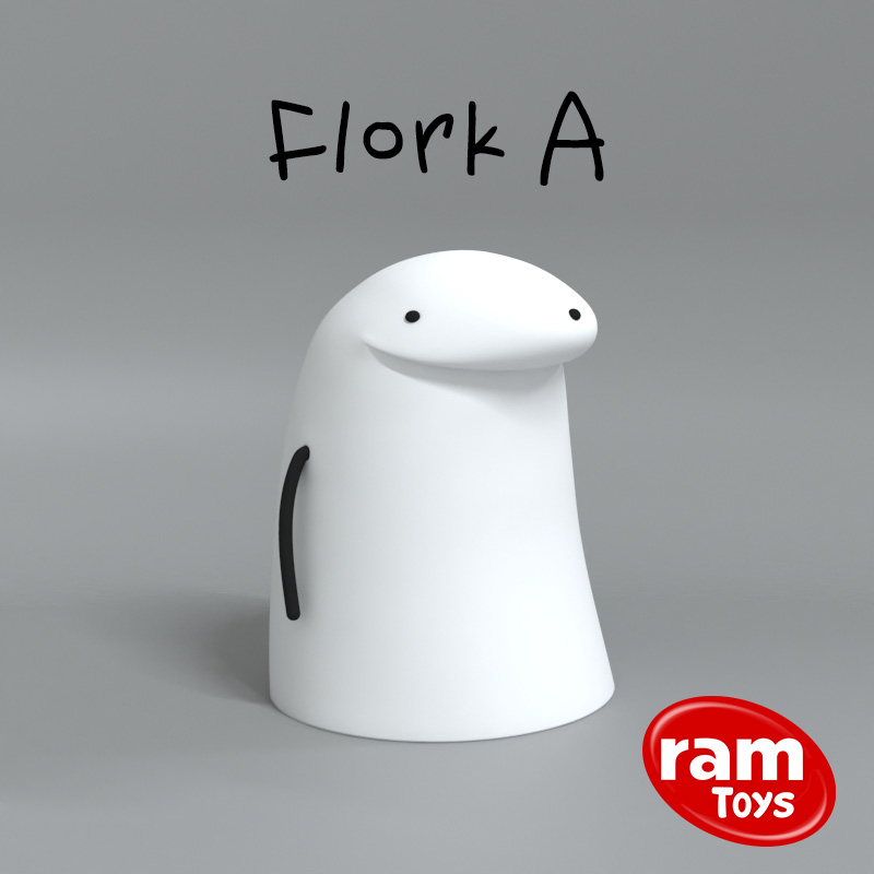 STL file MEME FLORK 3D - 4 models // interchangeable arms 🧸 ・3D printer ...