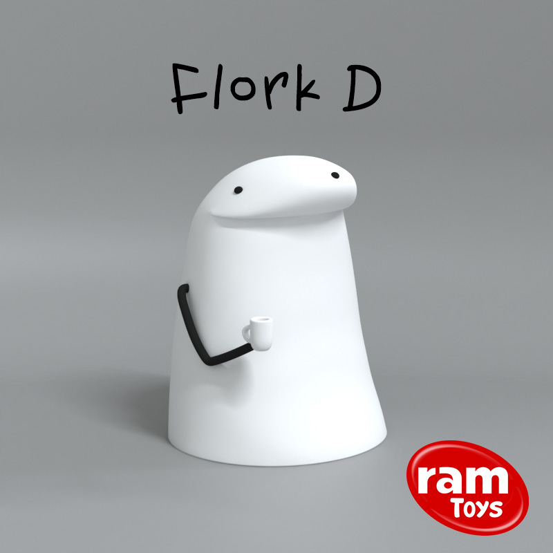 🧸 MEME FLORK 3D - 4 modelos // brazos intercambiables・Archivo STL para ...