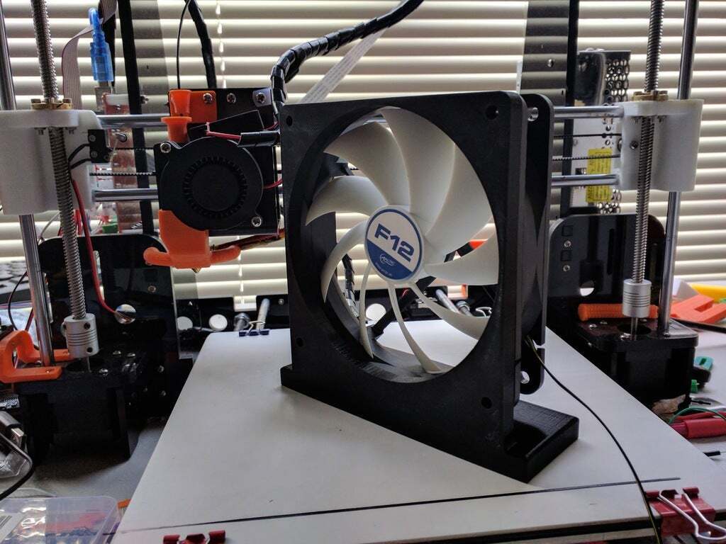 Free STL file 120mm Fan Base 👽 ・3D printable model to download・Cults