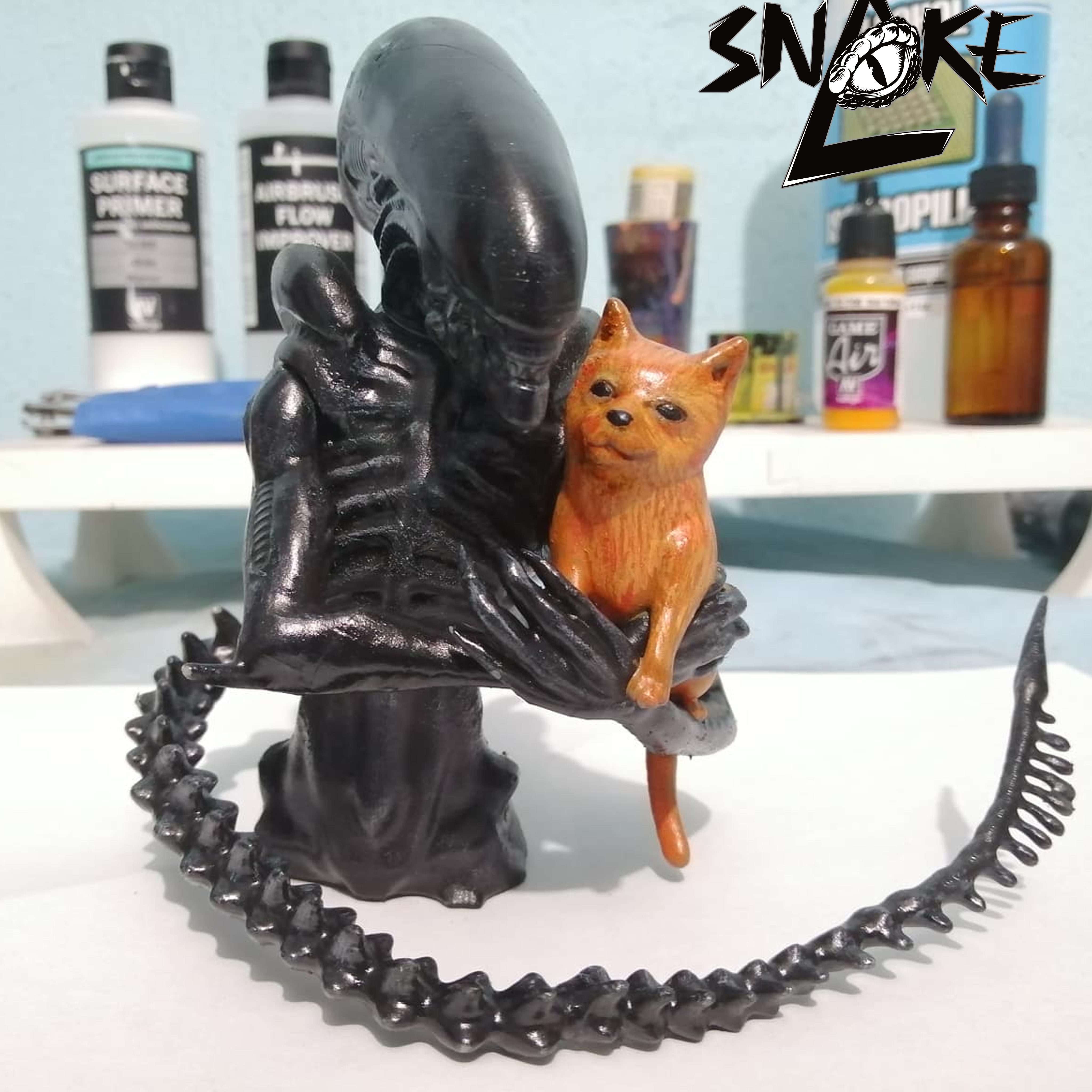 OBJ file Alien and Jonsey 👽 ・Model to download and 3D print・Cults