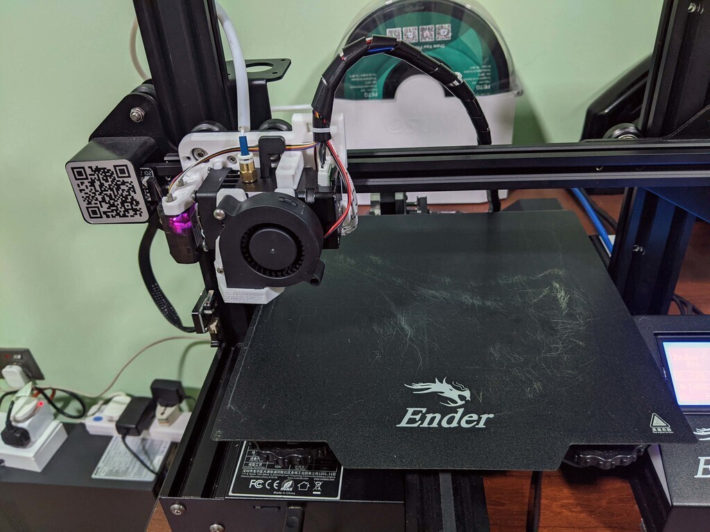 🔧 Biqu H2 V2 Mount - Ender 3 / Pro - with CR Touch・Free STL File for ・Cults