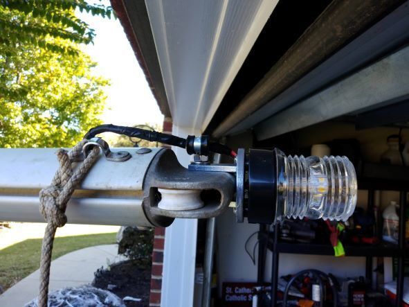 ⛵ Sailboat anchor light mast mount・Free 3D File for ・Cults