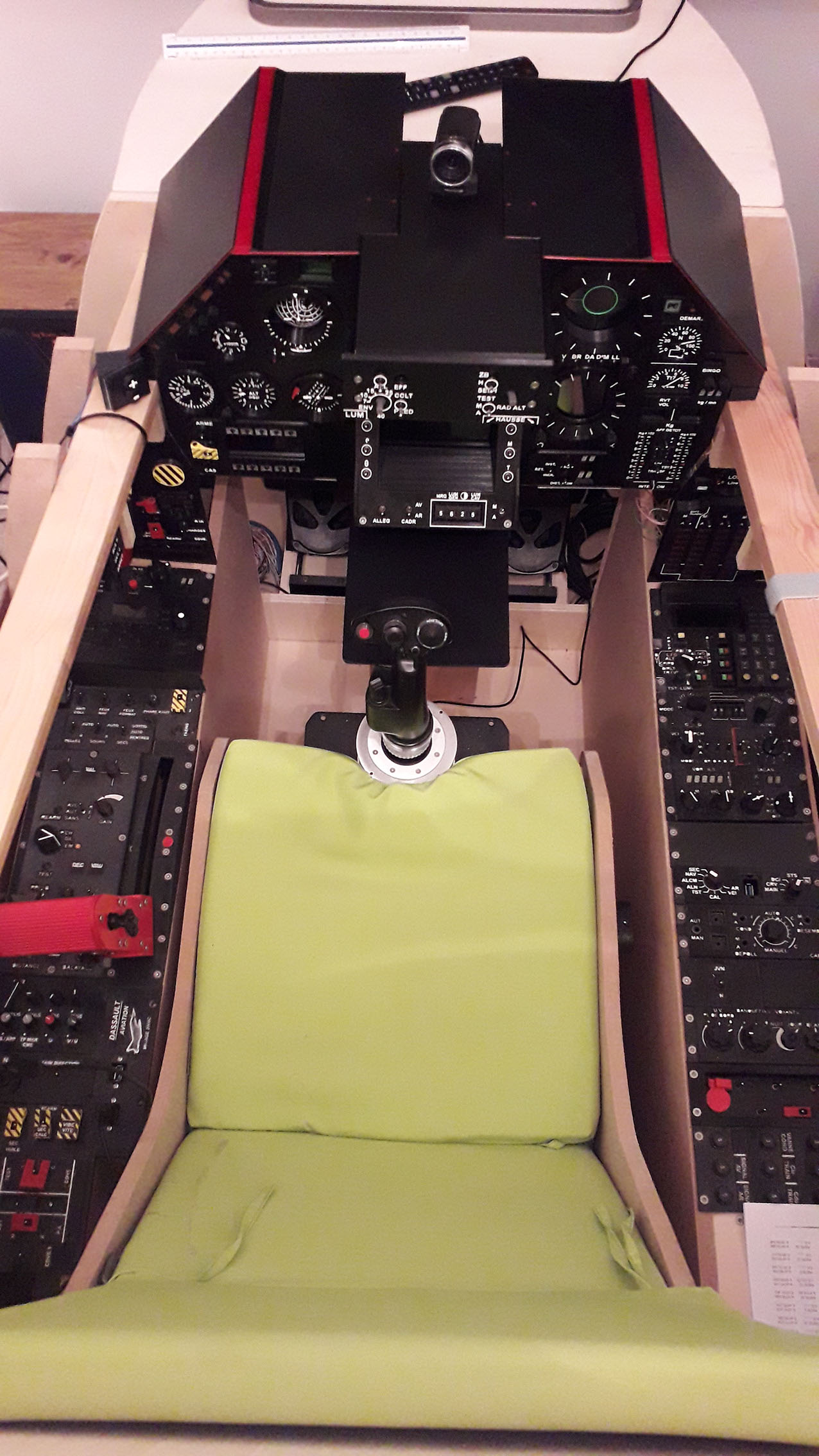 Fichier STL Part.1 Manette Gaz Cockpit Avion Mirage 2000c Echelle 1/1 ...