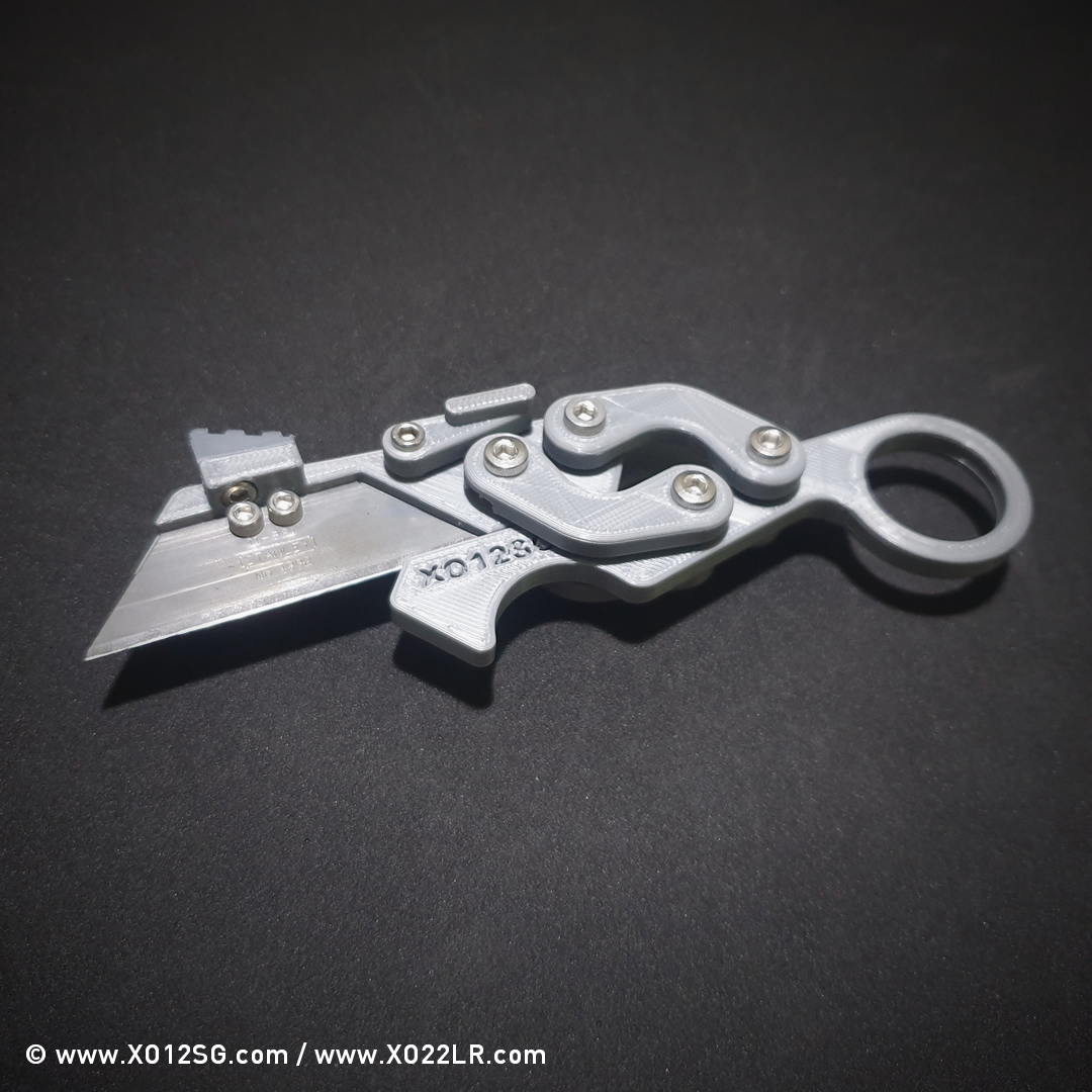 🔪 XOCUT foldable cutter knife for Stanley blades・Free STL File for ・Cults