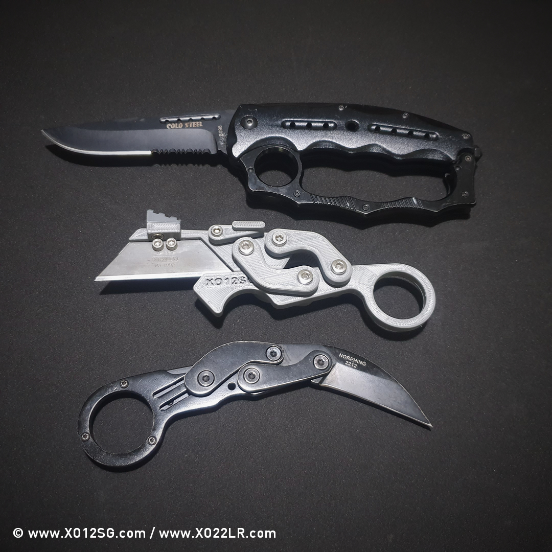 🔪 XOCUT foldable cutter knife for Stanley blades・Free STL File for ・Cults