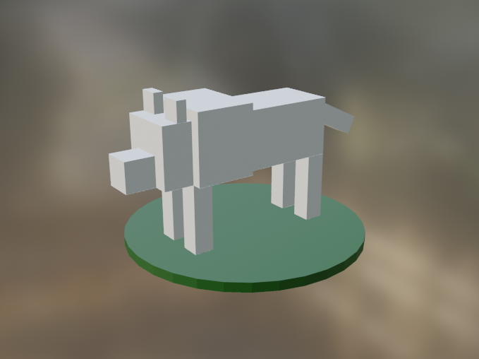 Archivo STL Lobo de Minecraft 🦸 ・Plan imprimible en 3D para descargar・Cults