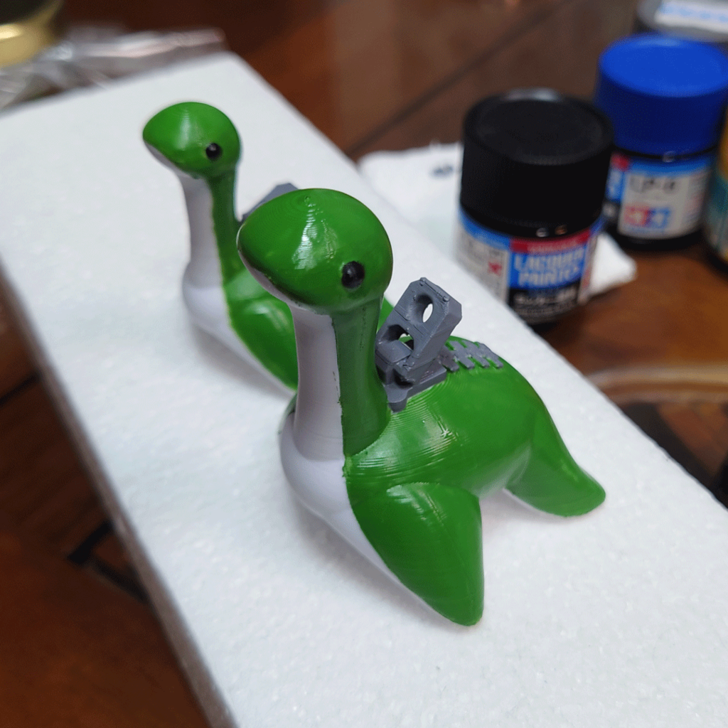 🦖 Nessie・Free 3D File for ・Cults