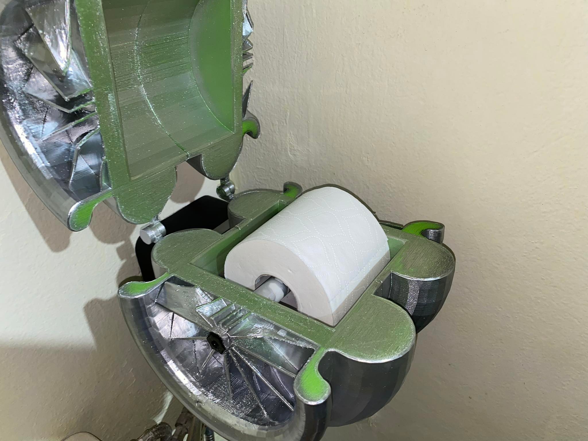 OBJ file Turbo Paper Holder 👽 ・3D printing design to download・Cults