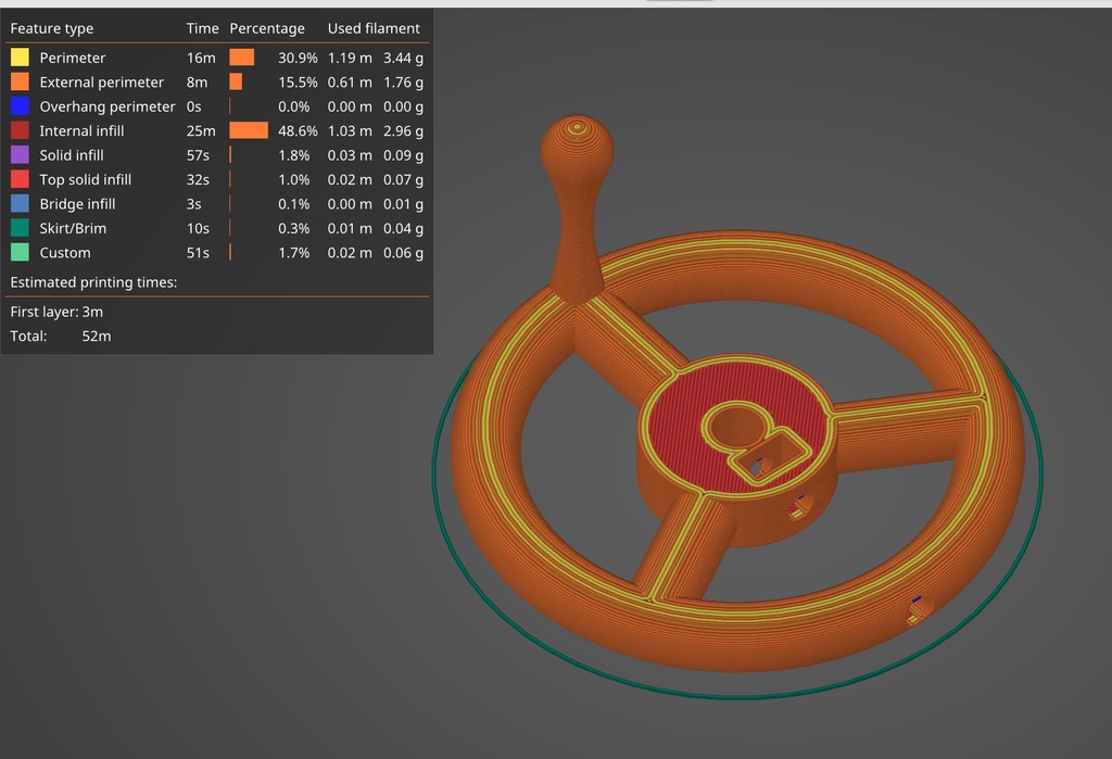 Free 3D file Handwheels 5,6,8mm, 0.25,0,4375,0.5in 🧞‍♂️ ・3D printable ...