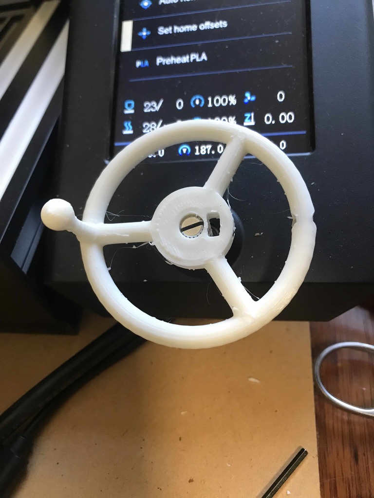 Free 3D file Handwheels 5,6,8mm, 0.25,0,4375,0.5in 🧞‍♂️ ・3D printable ...