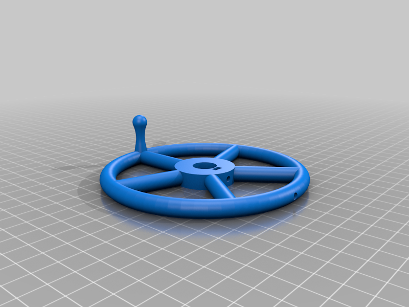 Free 3D file Handwheels 5,6,8mm, 0.25,0,4375,0.5in 🧞‍♂️ ・3D printable ...